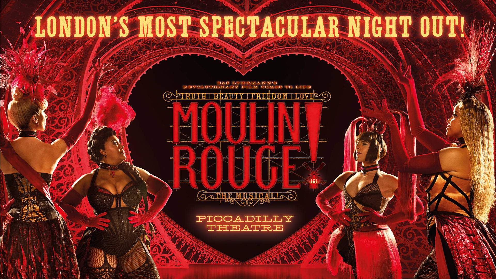 Moulin Rouge! The Musical Tickets | Piccadilly Theatre in London & West End | ATG Tickets